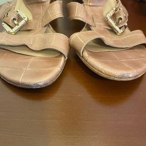 Stuart Weitzman | Shoes | Stuart Weitzman Croc Buckle Sandals | Poshmark
